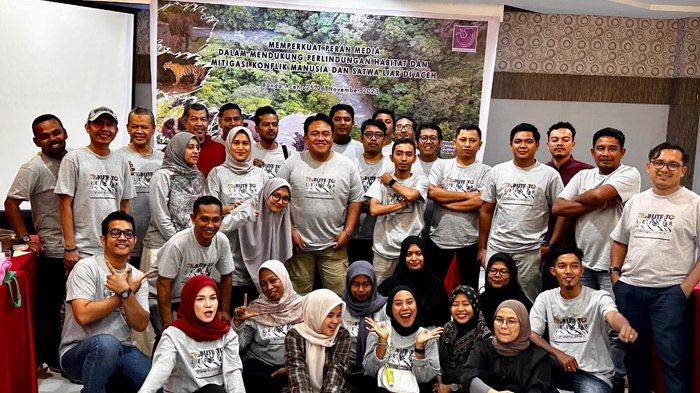 AJI-WCS Gelar Workshop Lingkungan dan Satwa - Serambinews.com