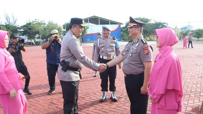 Kapolda Aceh Pimpin Upacara Kenaikan Pangkat Personel Polri di Mapolda - Serambinews.com