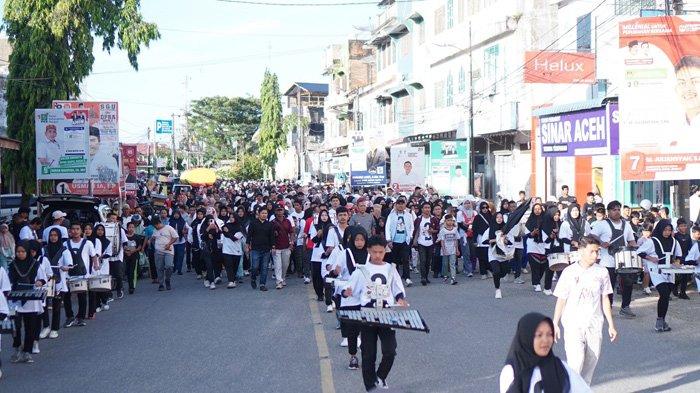 Masyarakat Abdya Tumpah Ruah Ikut Sigupai Gemoy Fun Walk, Dimeriahkan ...