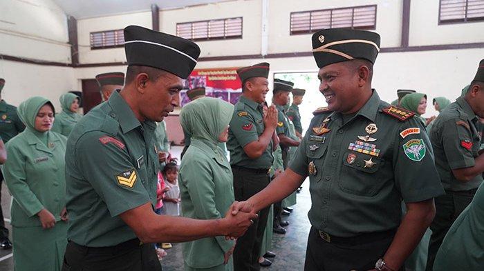 21 Prajurit Korem 011/Lilawangsa Naik Pangkat, Danrem Ali Imran Pimpin Upacara - Serambinews.com