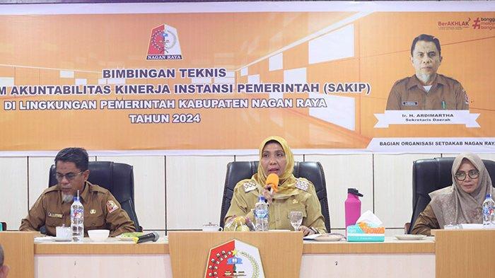 Pemkab Nagan Raya Adakan Bimtek Tingkatkan Implementasi SAKIP - Serambinews.com