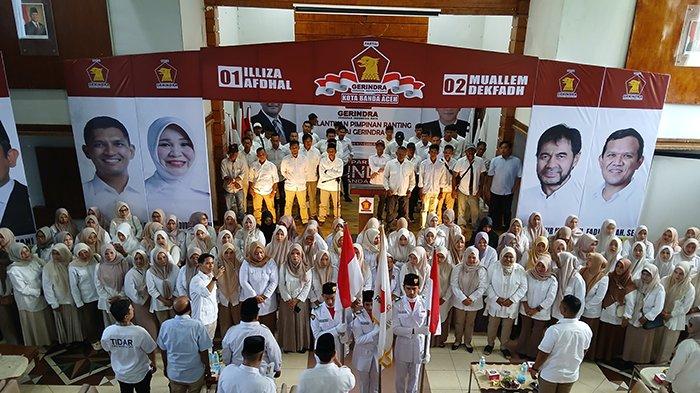 Pimpinan Ranting Partai Gerindra se-Kota Banda Aceh Dilantik ...