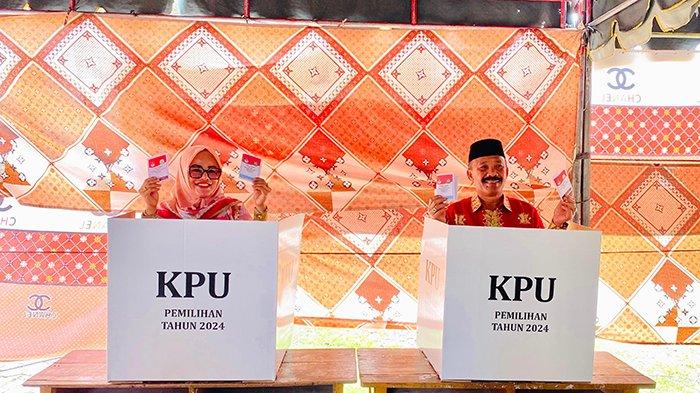 Sarjani Nyoblos di Tong Pria, Alzaizi di Labui - Serambinews.com