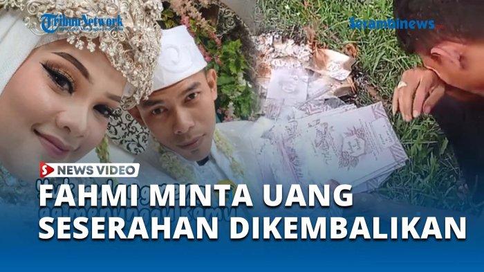 VIDEO Fahmi Minta Uang Seserahan Rp 20 Juta untuk Anggi Saat Menikah Dikembalikan - Serambinews.com