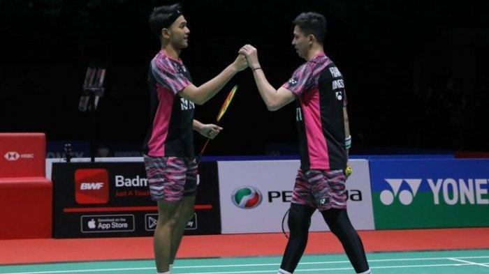 Hasil Final Malaysia Masters 2022: Fajar/Rian Juara Setelah Kalahkan Ahsan/Hendra - Serambinews.com