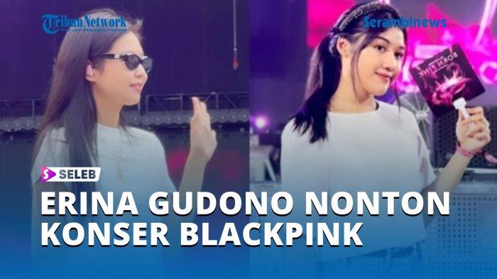 VIDEO Gaya Istri Kaesang, Erina Gudono Nonton Konser BLACKPINK - Serambinews.com