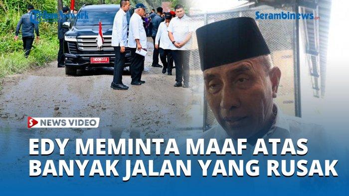 VIDEO Gubernur Sumatera Utara Edy Rahmayadi Meminta Maaf atas Banyaknya Jalan yang Masih Rusak ...