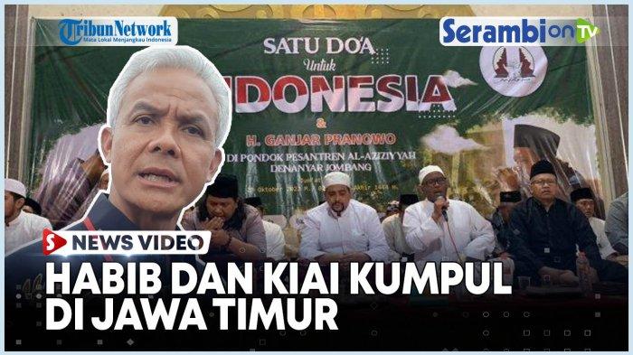 Habib dan Kiai Kumpul di Jatim, Warga Doakan Ganjar Pranowo jadi Presiden dan Kuat Pimpin Bangsa ...