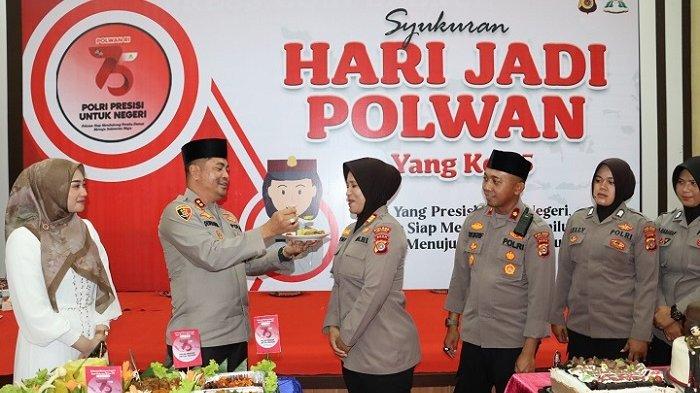 Syukuran Hari Jadi Polwan Ke-75, Kapolres Aceh Utara: Jangan Lupa Kewajiban sebagai Istri dan ...