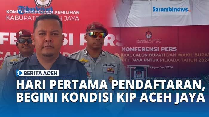 VIDEO Hari Pertama Pendaftaran, Begini Kondisi KIP Aceh Jaya - Serambinews.com