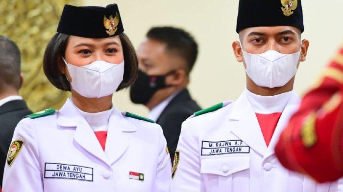 I Dewa Ayu Firsty Meita Dewanggi, Paskibraka asal Jawa Tengah Pembawa Bendera Merah Putih ...