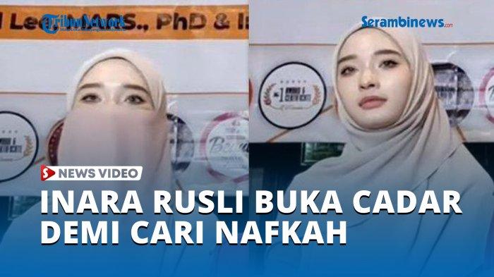 VIDEO Inara Rusli Buka Cadar Demi Cari Nafkah Usai Diceraikan Virgoun - Serambinews.com