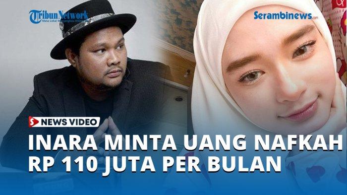 VIDEO Inara Rusli Minta Uang Nafkah Virgoun Rp 110 Juta per Bulan Usai Gugat Suami - Serambinews.com