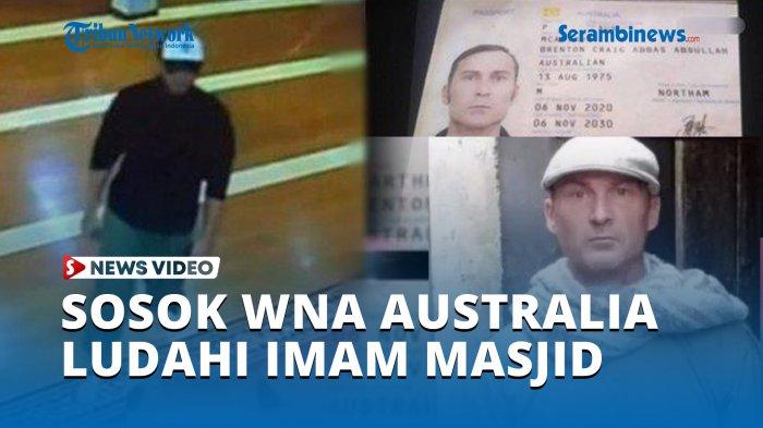 VIDEO Ini Sosok WNA Australia Ludahi Imam Masjid, Terganggu Suara ...