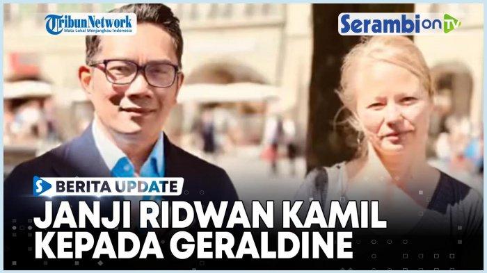 VIDEO Inilah Janji Ridwan Kamil Kepada Geraldine, Guru SD Bern yang ...