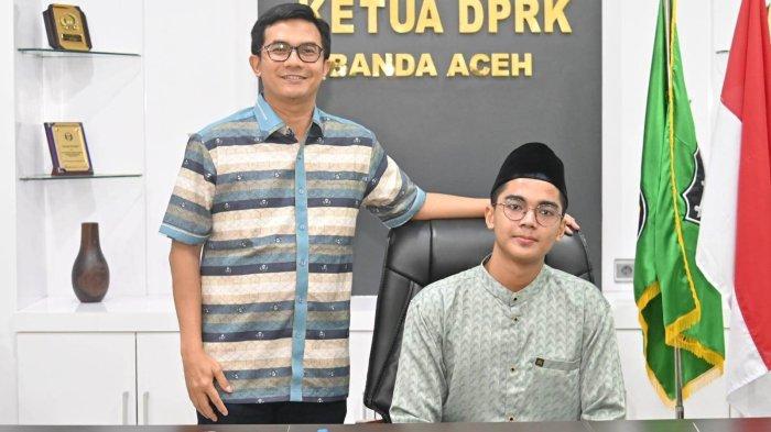 Ketua DPRK Banda Aceh Undang M Syaqi, Peraih Juara Pertama MHQ Nasional, Beri Apresiasi dan ...