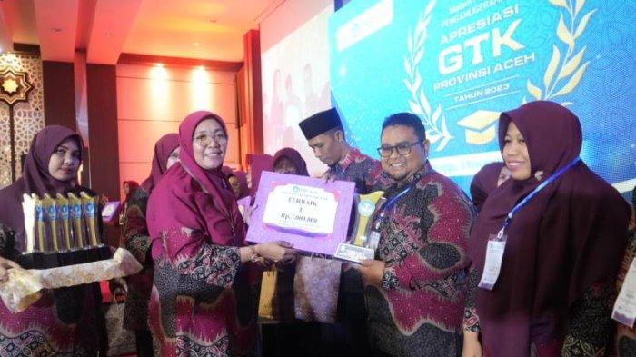 Terbaik 1 Apresiasi GTK Tingkat Aceh, Kepala SLB Vokasional Muhammadiyah Bireuen Melaju ke ...