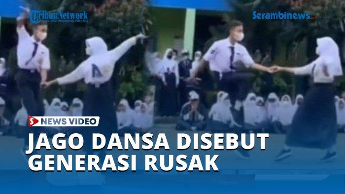 VIDEO Dua Siswa SMPN 1 Ciawi Bogor Jago Dansa Disebut Generasi Rusak - Serambinews.com