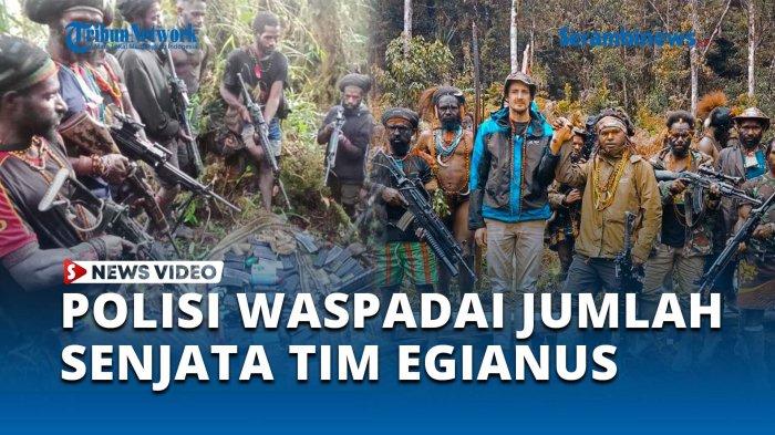 VIDEO Jumlah Senjata Api yang Dimiliki Kelompok Egianus Kogoya, Jadi ...