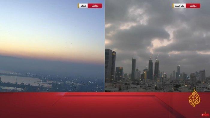 Balas Serangan Israel, Iran Tembakkan Rentetan Rudal ke Tel Aviv, True ...