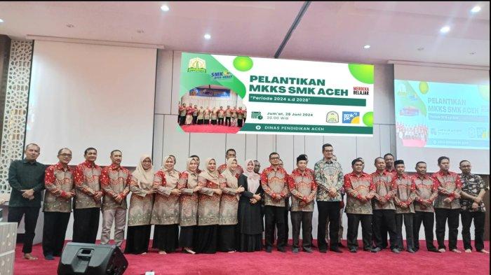 Kadisdik Lantik Pengurus MKKS SMK Aceh Masa Kerja 2024-2028 ...