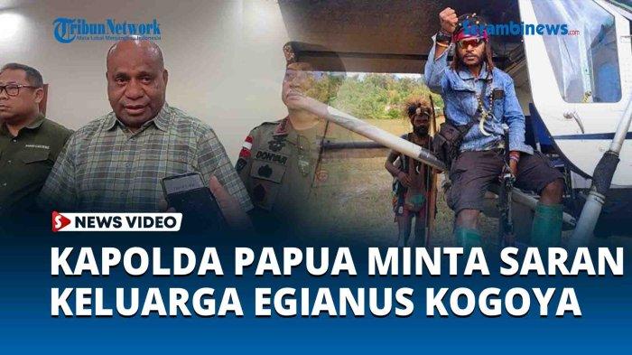 VIDEO Kapolda Papua Minta Saran Kepeda Keluarga Egianus Kogoya Terkait Pembebasan Pilot Susi Air ...