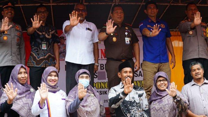 Polres Aceh Besar Launching Kampung Bebas Narkoba di Lamraya, Kapolres: Urgensi Edukasi untuk ...