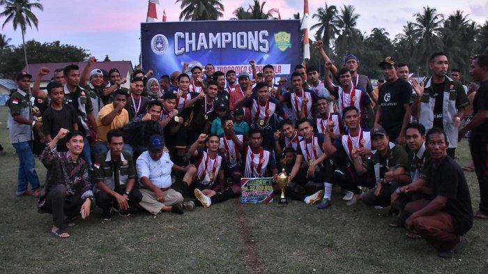 Katar Fc Simpang Mamplam Bireuen Juara HUT Persiba - Serambinews.com