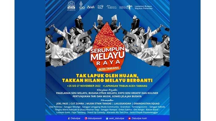 Serumpun Melayu Raya di Aceh Tamiang Meriah, Tamu Disambut Atraksi ...