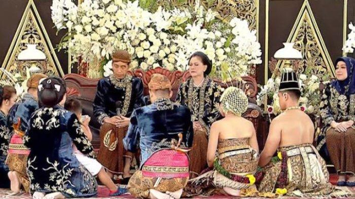 Jokowi Gelar Pesta Rakyat di Acara Ngunduh Mantu Kaesang dan Erina, Beri Wejangan pada Anak ...