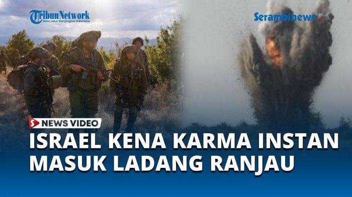 VIDEO Kena Karma Langgar Gencatan Senjata, Tentara Israel Masuk Ladang ...