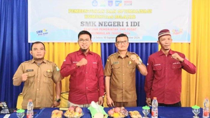 SMKN 1 Idi Adakan Workshop Pembentukan dan Optimalisasi Komunitas Belajar - Serambinews.com