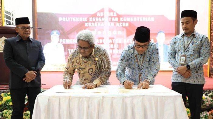 Teken MoU Pemkab Aceh Utara dan Poltekkes Aceh, Sepakat Bersinergi ...