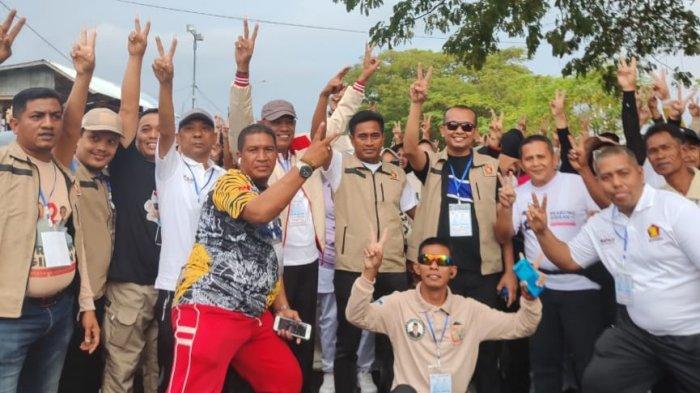 Kampanye Terakhir Gerinda Lhokseumawe Diisi dengan Jalan Santai, Ribuan Warga Berpartisipasi ...