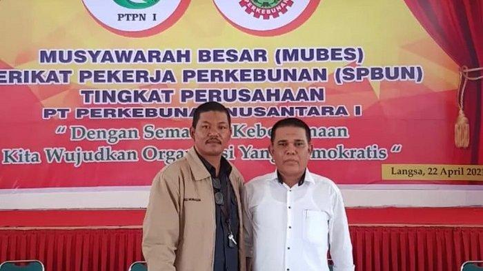 Spbun Ptpn4 Logo Manajer PTPN4 Unit Laras Dan Pangulu Serta Ketua