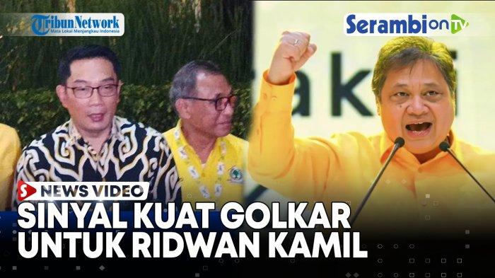 VIDEO Ketum Partai Golkar Airlangga Hartarto Sebut Kehadiran Ridwan ... VIDEO Ketum Partai Golkar Airlangga Hartarto Sebut Kehadiran Ridwan ...