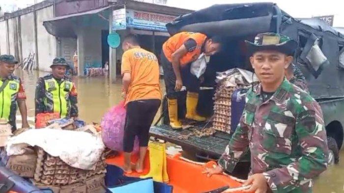 Kodim 0017/Asel, Polri dan BPBD Bantu Distribusi Bantuan & Evakuasi Korban Banjir di Aceh ...