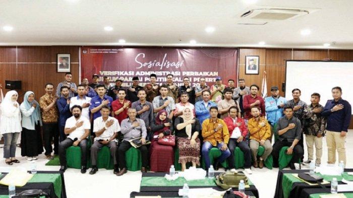 KIP Aceh Tengah Gelar Sosialisasi Tahapan Pemilu 2024 - Serambinews.com