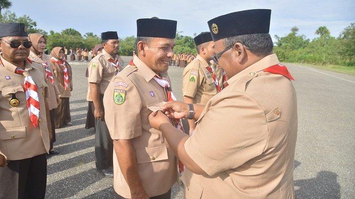 Ratusan Siswa Aceh Utara Hadiri Pelantikan Gerakan Pramuka Kwartir ...