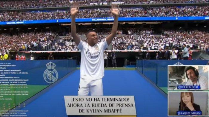 Kylian Mbappe Resmi Diperkenalkan di Santiago Bernabeu: Hala Madrid - Serambinews.com