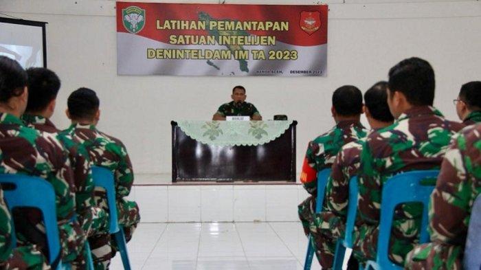 Danrindam IM Menutup Latihan Pemantapan Satuan Intelijen - Serambinews.com