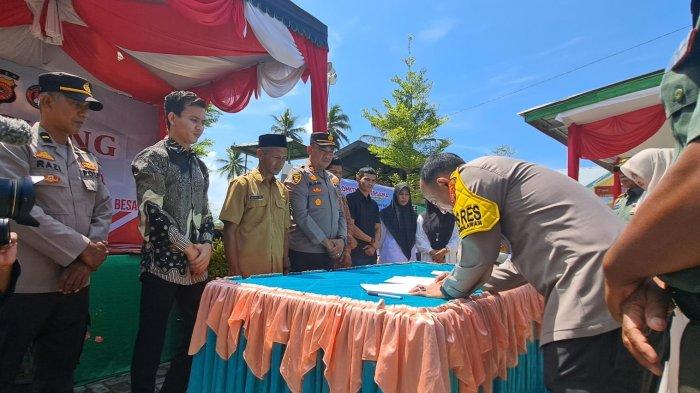 Launching Kampung Bebas Narkoba di Cot Yang, Kapolresta Banda Aceh: Kita Persempit Gerak Para ...