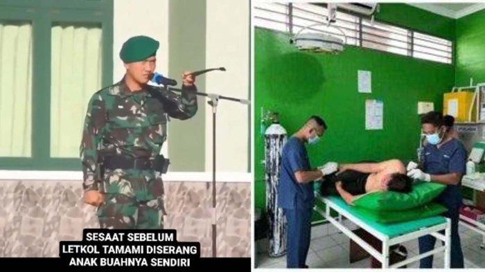 Letkol Inf Tamami Dibacok Praka DRB, Dansatdik Secata Rindam XVII Kasuari Terima 12 Jahitan ...