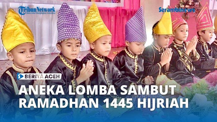 VIDEO - Sambut Ramadhan 1445 Hijriah, Puluhan Murid TK dan SD Ikut ...