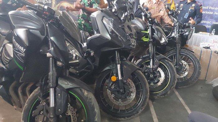 Bea Cukai Sita Sembilan Motor Gede Diselundupkan dari Thailand ...