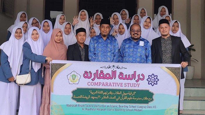 Santri MUQ Langsa Lakukan Studi Komparatif ke Pesantren Ar-Raudlatul ...
