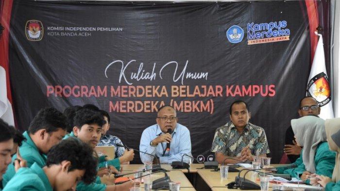 Mahasiswa FISIP USK Kuliah Lapangan ke KIP Banda Aceh - Serambinews.com