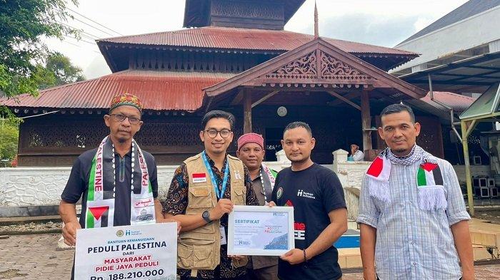 Masyarakat Pijay Peduli Serahkan Donasi untuk Palestina Rp 188.210.000 ...