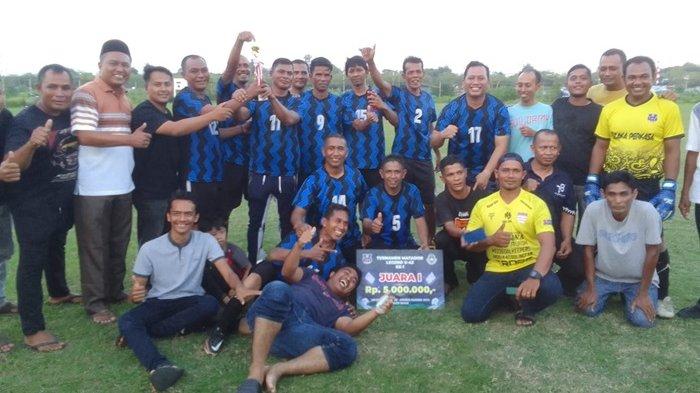 Kalahkan TKP FC, Matador Legend Juara Piala U-43 - Serambinews.com