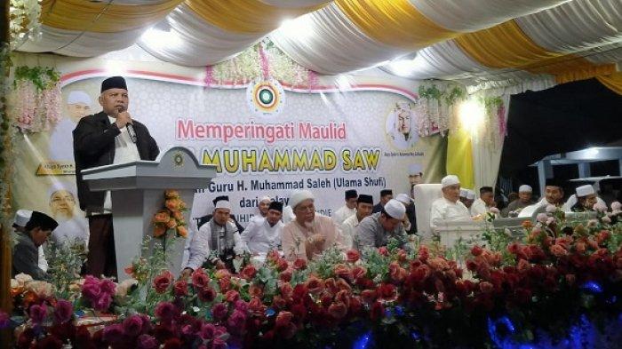 MPTT-I Gelar Maulid di Blangpidie, Penceramah Ulama Sufi Malaysia, H Amran Waly Pimpin Rateb ...